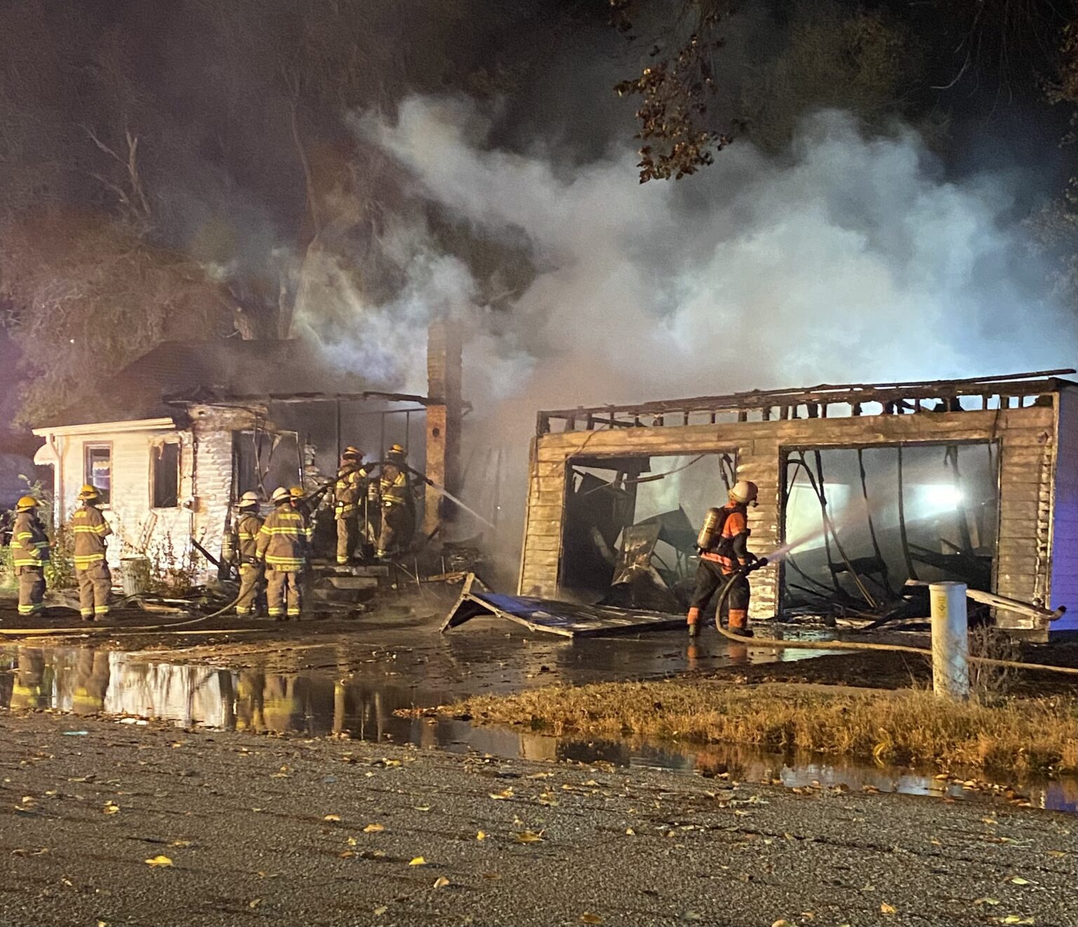 Fire in Henderson Completely Destroys Home Early Friday Morning ...